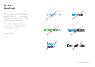 Dropsuite Brand Identity Guidelines - 2016 | PDF