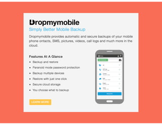 Dropsuite Demystified | PDF