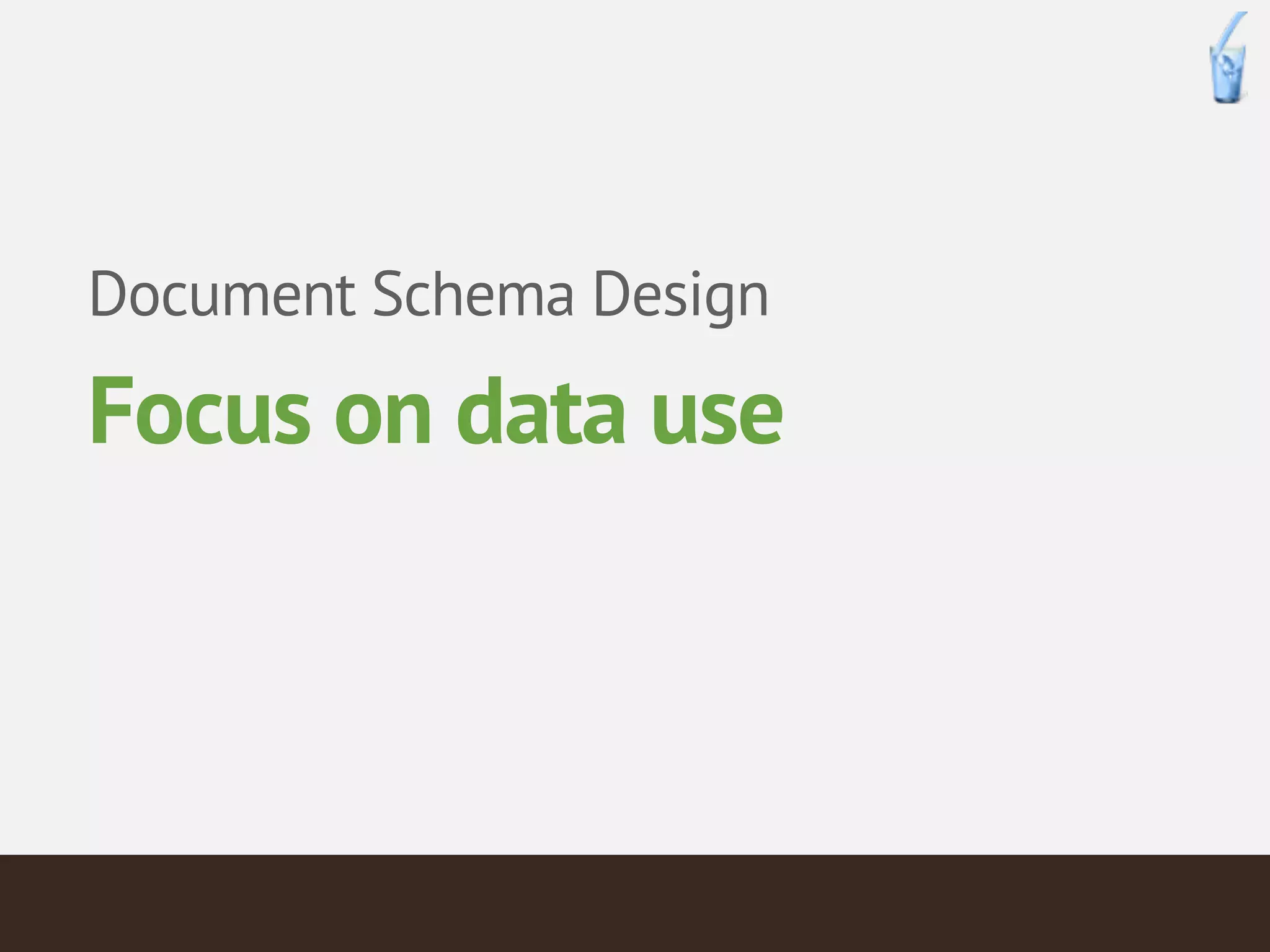Drop your table ! MongoDB Schema Design | PPT