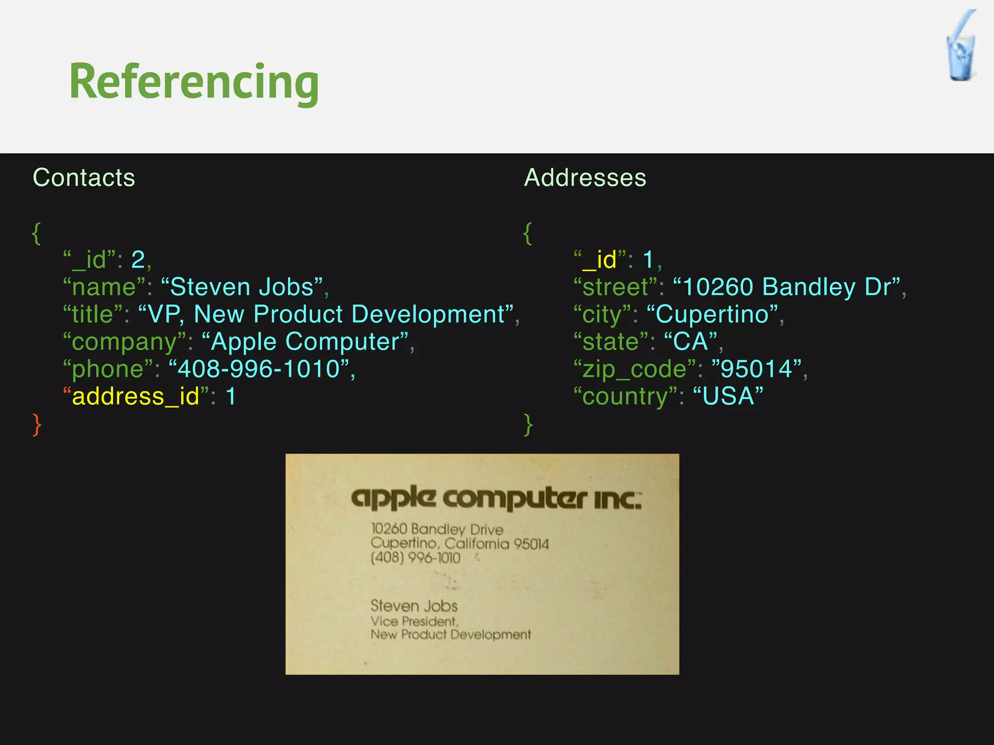 Drop your table ! MongoDB Schema Design | PPT