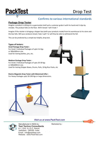 Drop tester 2018 | PDF | Grocery Shopping | Shopping