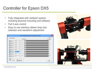 Drop watcher jetxpert for inkjet applications | PPTX