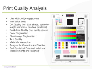Drop watcher jetxpert for inkjet applications | PPTX