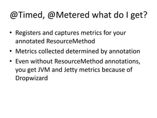 Dropwizard Internals | PPT