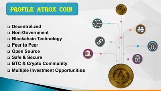 MARKETING PLAN ATROX COIN | PPT