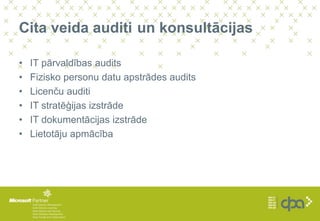 Drosibas auditi | PPT