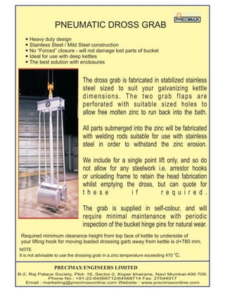 Dross grab | PDF