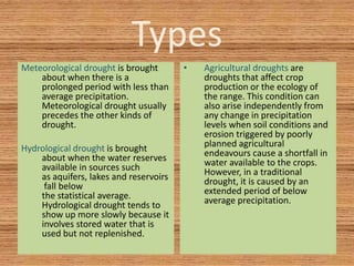 Drought | PPTX | Science