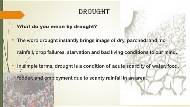 Drought | PPT