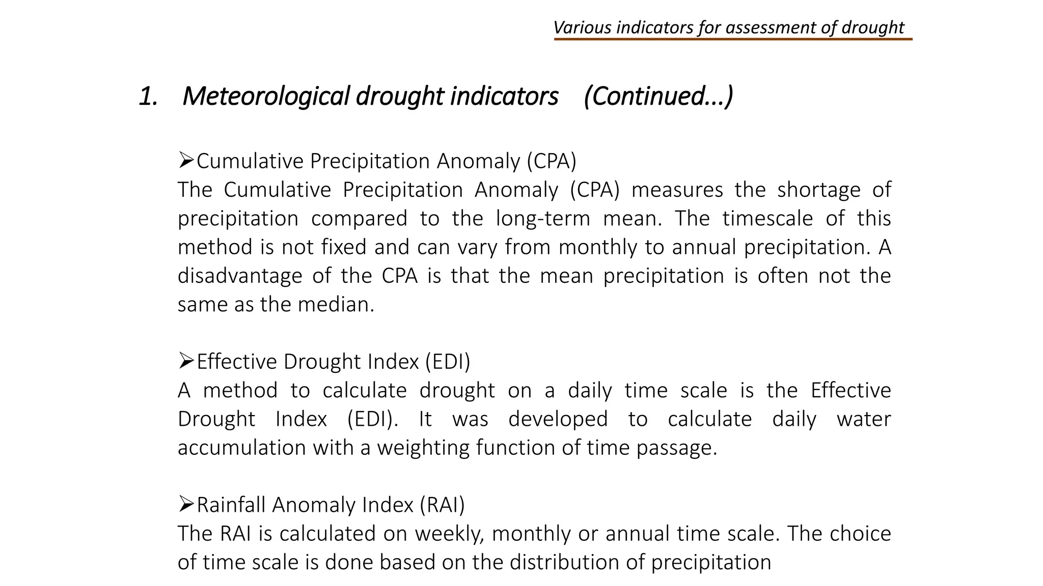 Drought - Disaster management | PPTX