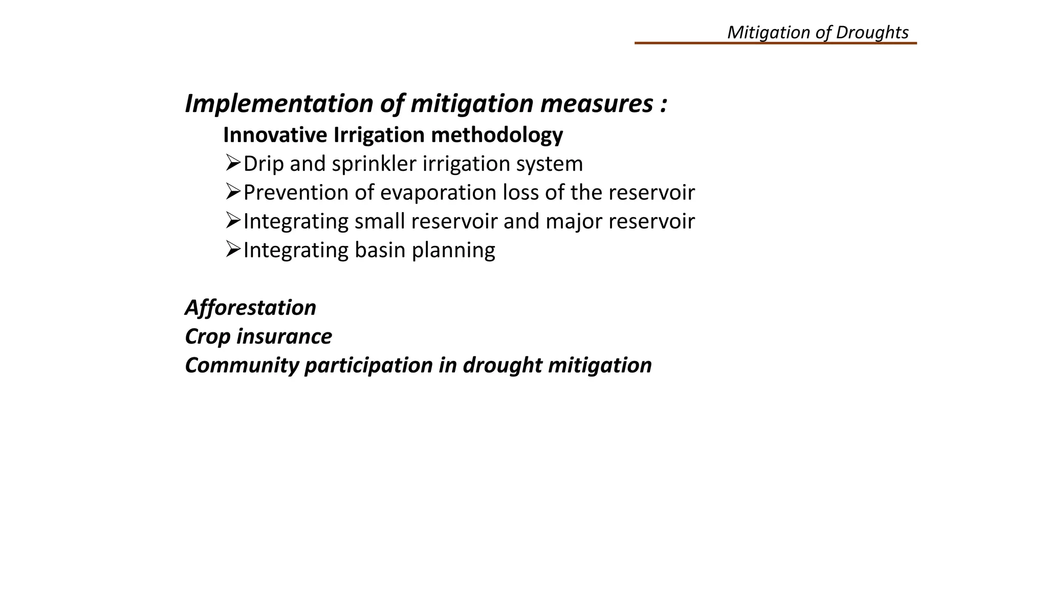 Drought - Disaster management | PPTX