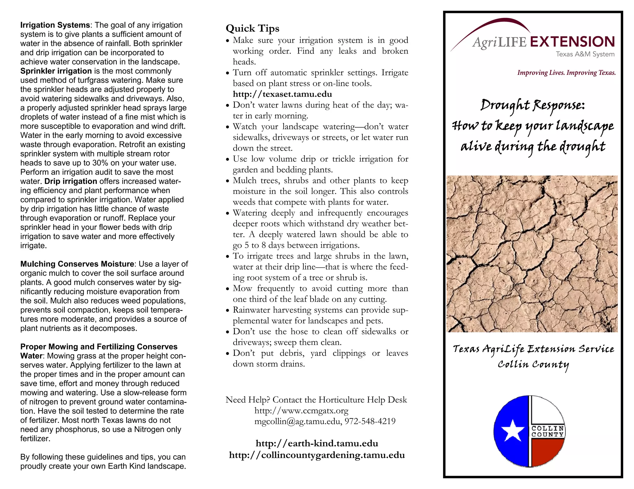 Drought Response: How to keep your landscape alive during the drought ...