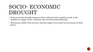 Drought and desertification | PPTX