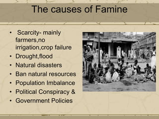 Drought and famine | PPTX | Agriculture | Industries