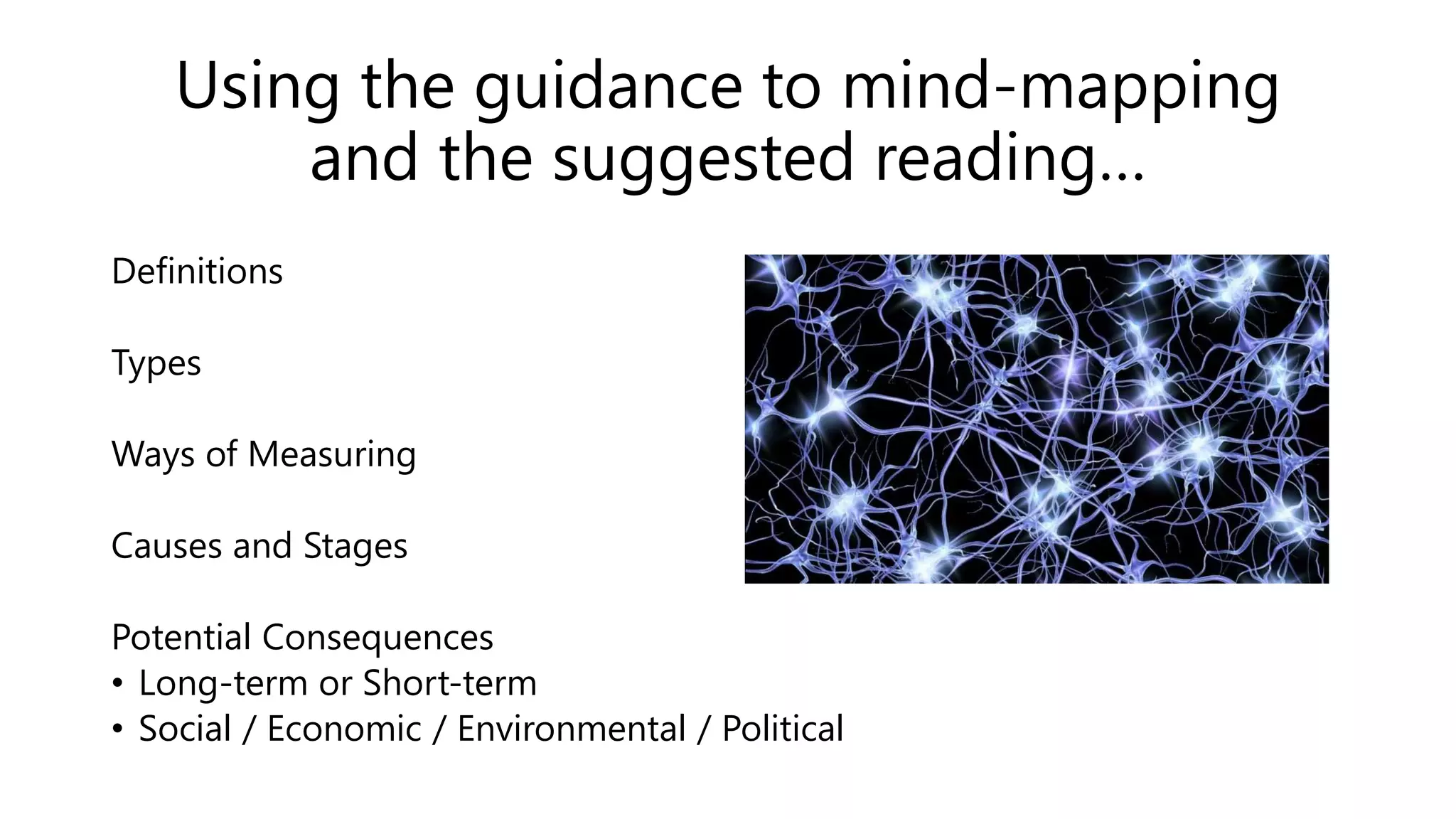 Drought cause and effect mind map | PPTX | Environment | Science