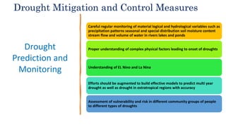Drought disaster management | PPTX