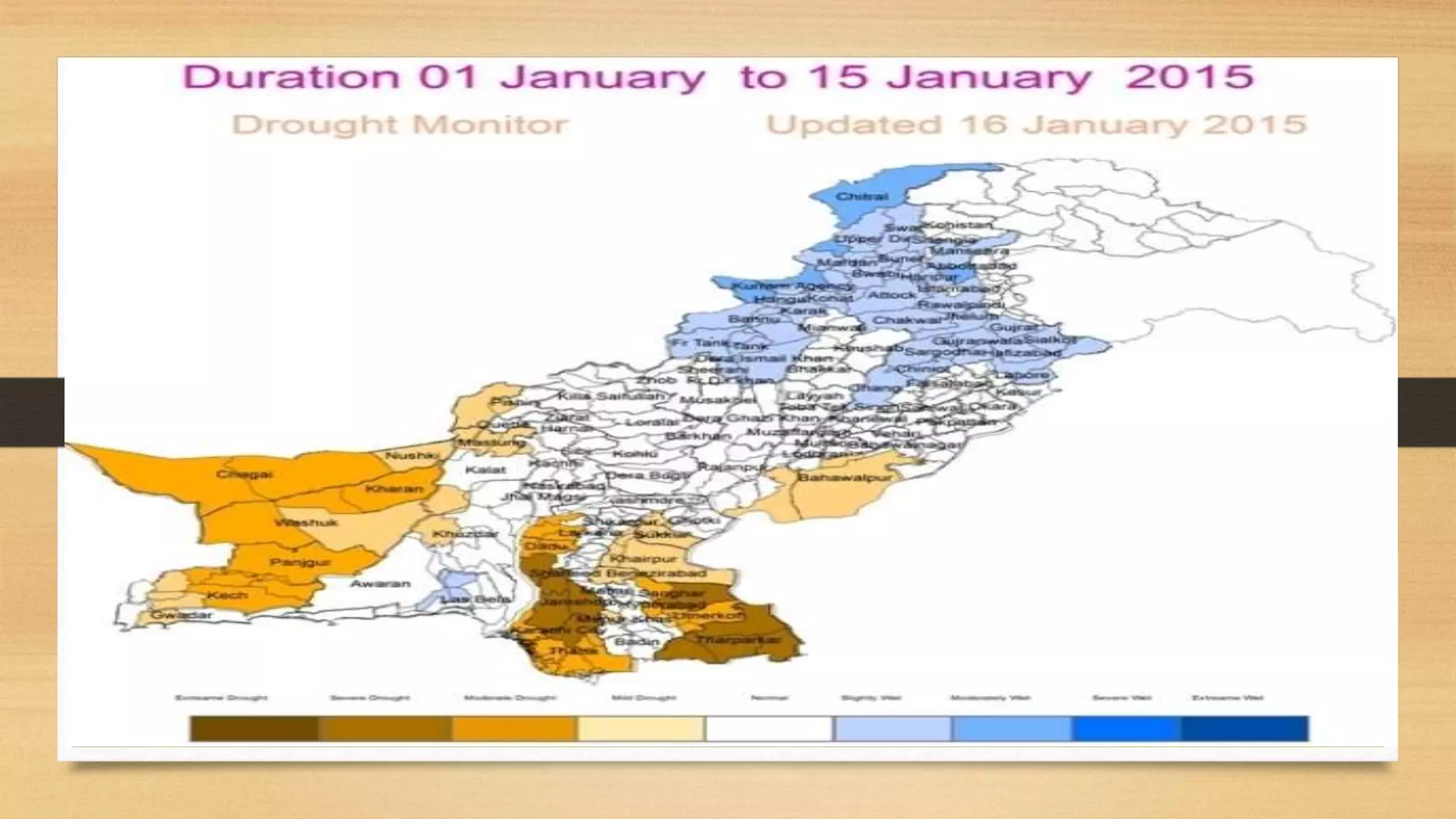 Drought management strategy A Lecture By Mr Allah Dad Khan Former DG ...