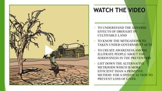 Disaster mitigation - drought | PPT | Free Download