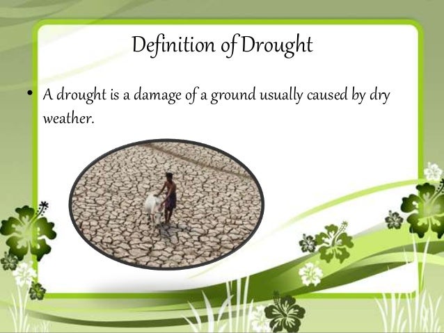 Drought ppt
