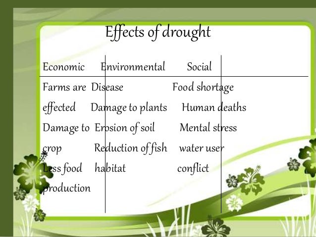 Drought ppt