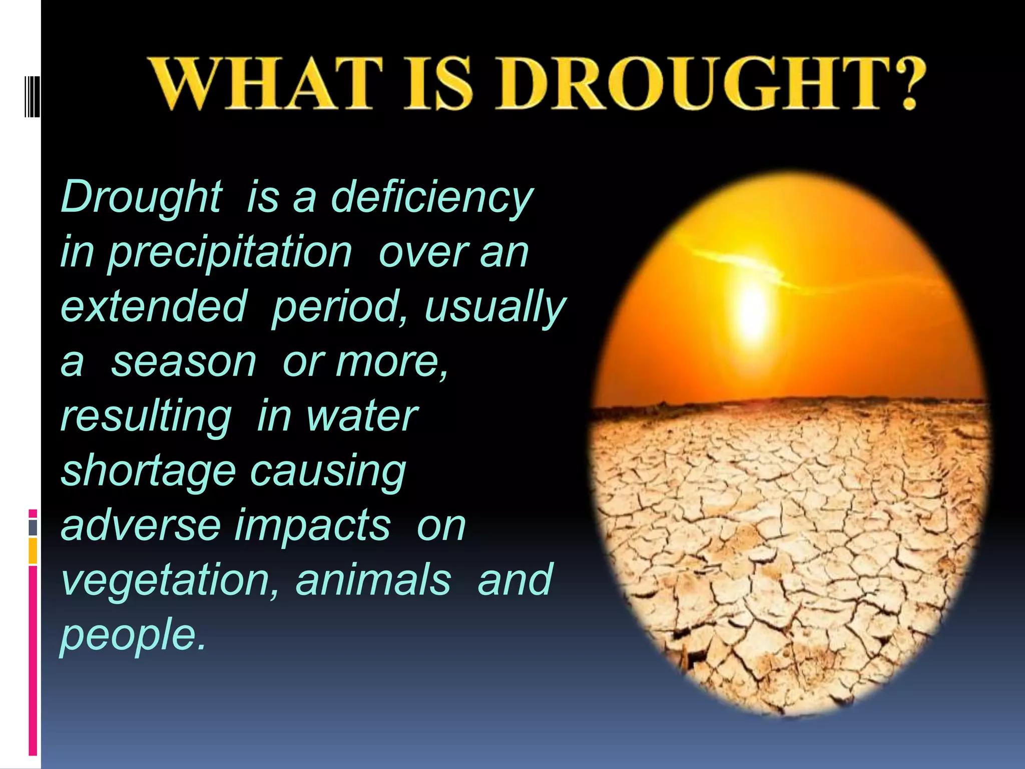 Drought ppt | PPTX