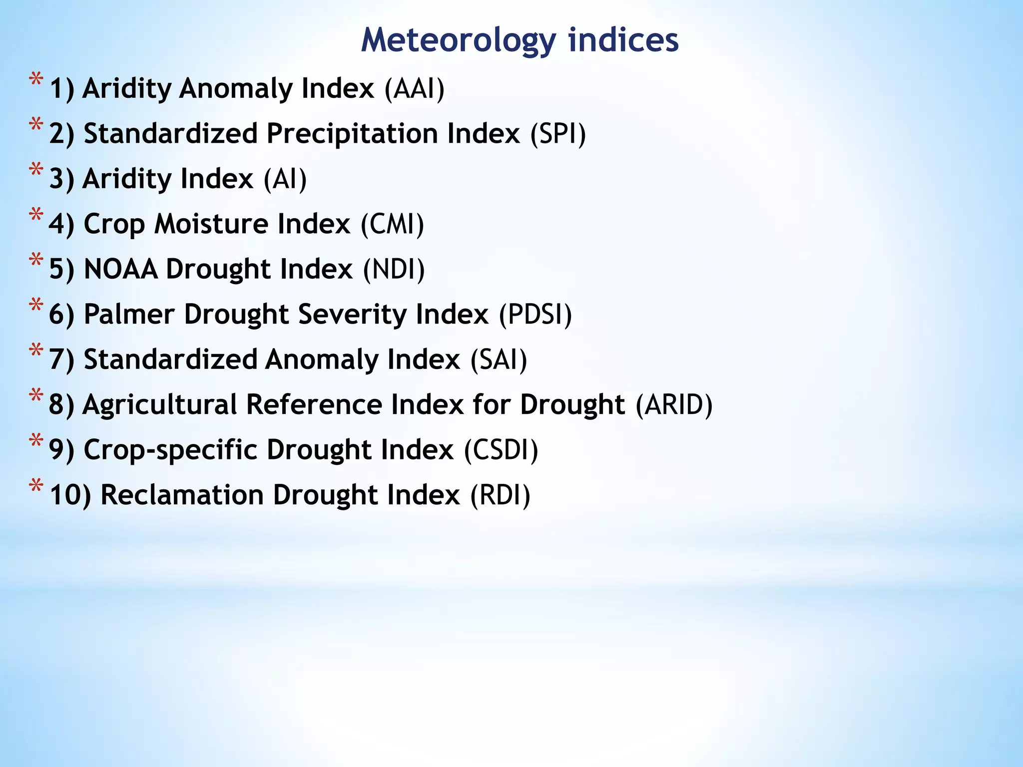 drought monitoring and management using remote sensing | PPTX