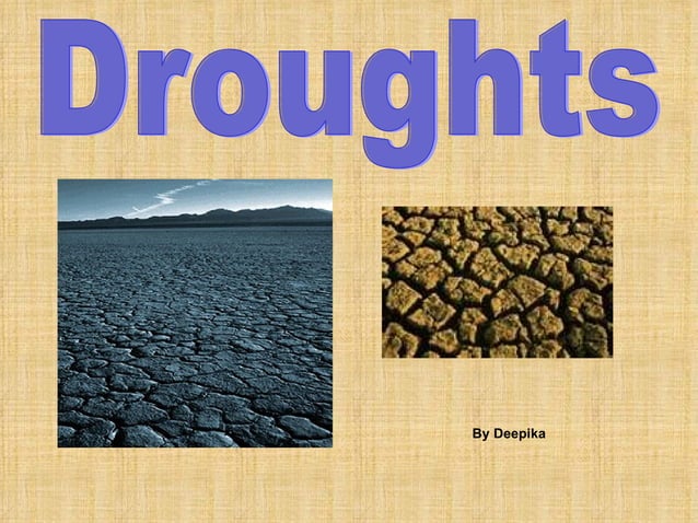 Droughts | PPT | Free Download