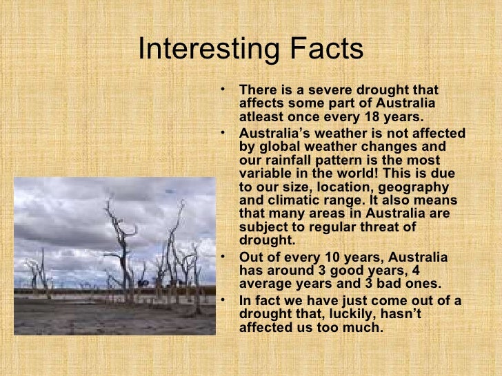 Causes Of Drought For Kids