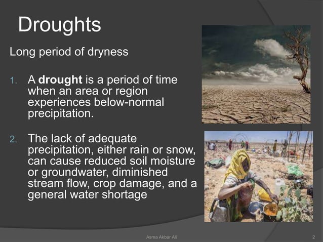 Droughts for 0 level students | PPT