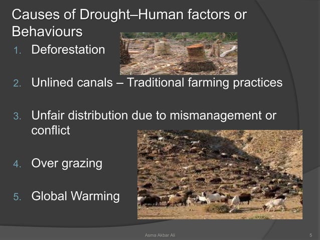 Droughts for 0 level students | PPT