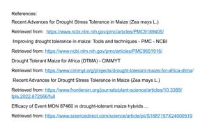 Drought Tolerant Maize_074808.pptx.agriculture | PPT
