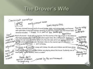 Drover's wife 1 | PPTX