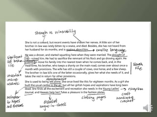 Drover's wife 1 | PPTX