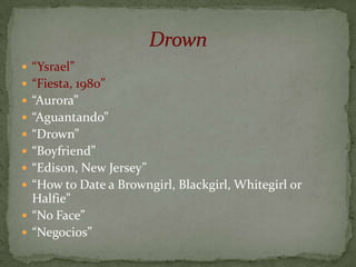 Drown - Part 1 | PPTX