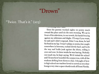 Drown - Part III: Masculinity | PPT