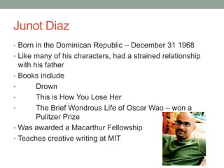 Juno Diaz's Drown | PPT