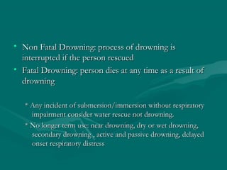 Drowning | PPT