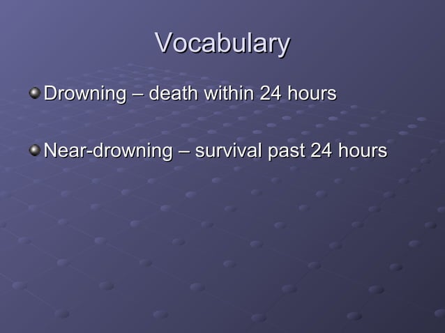 Drowning | PPT