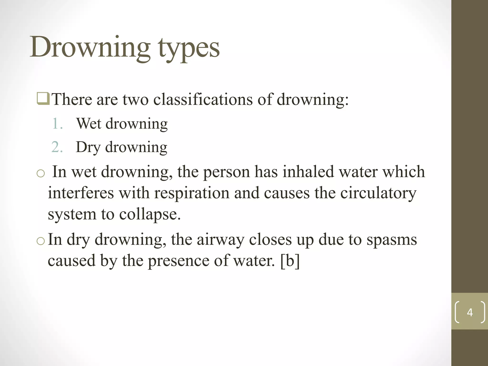 Drowning and CPR | PPTX