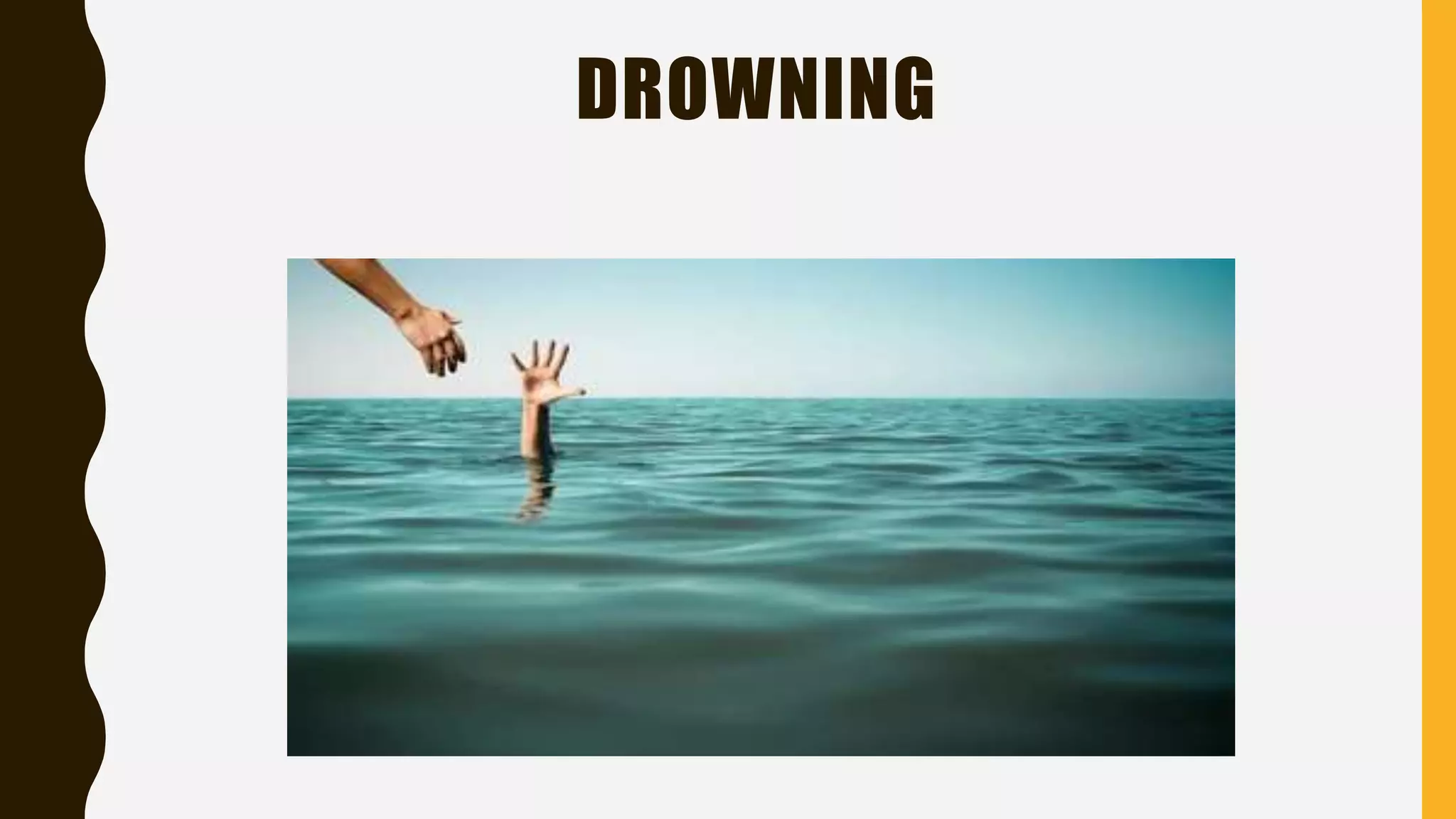 First aid for Drowning | PPTX