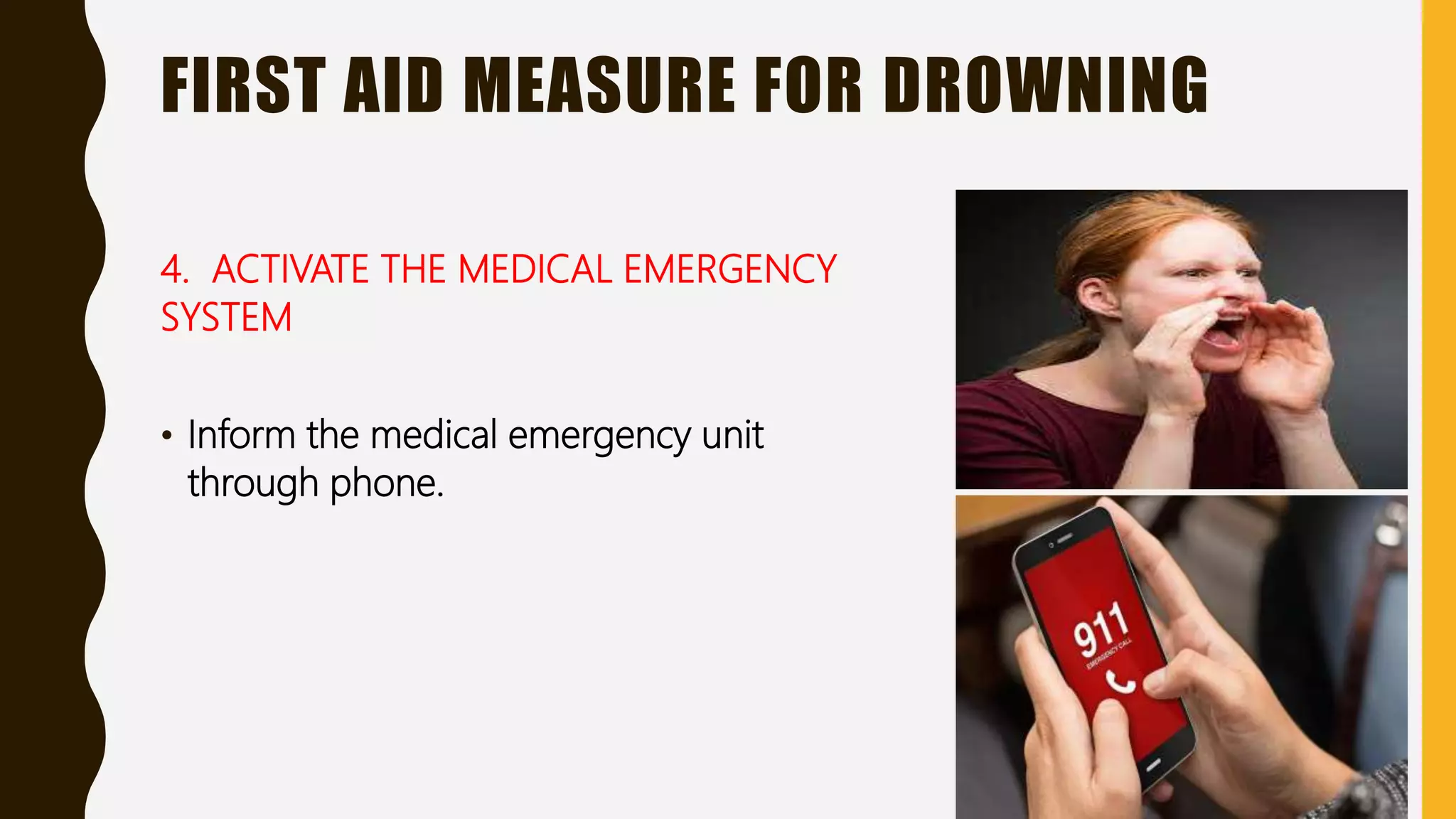 First aid for Drowning | PPTX