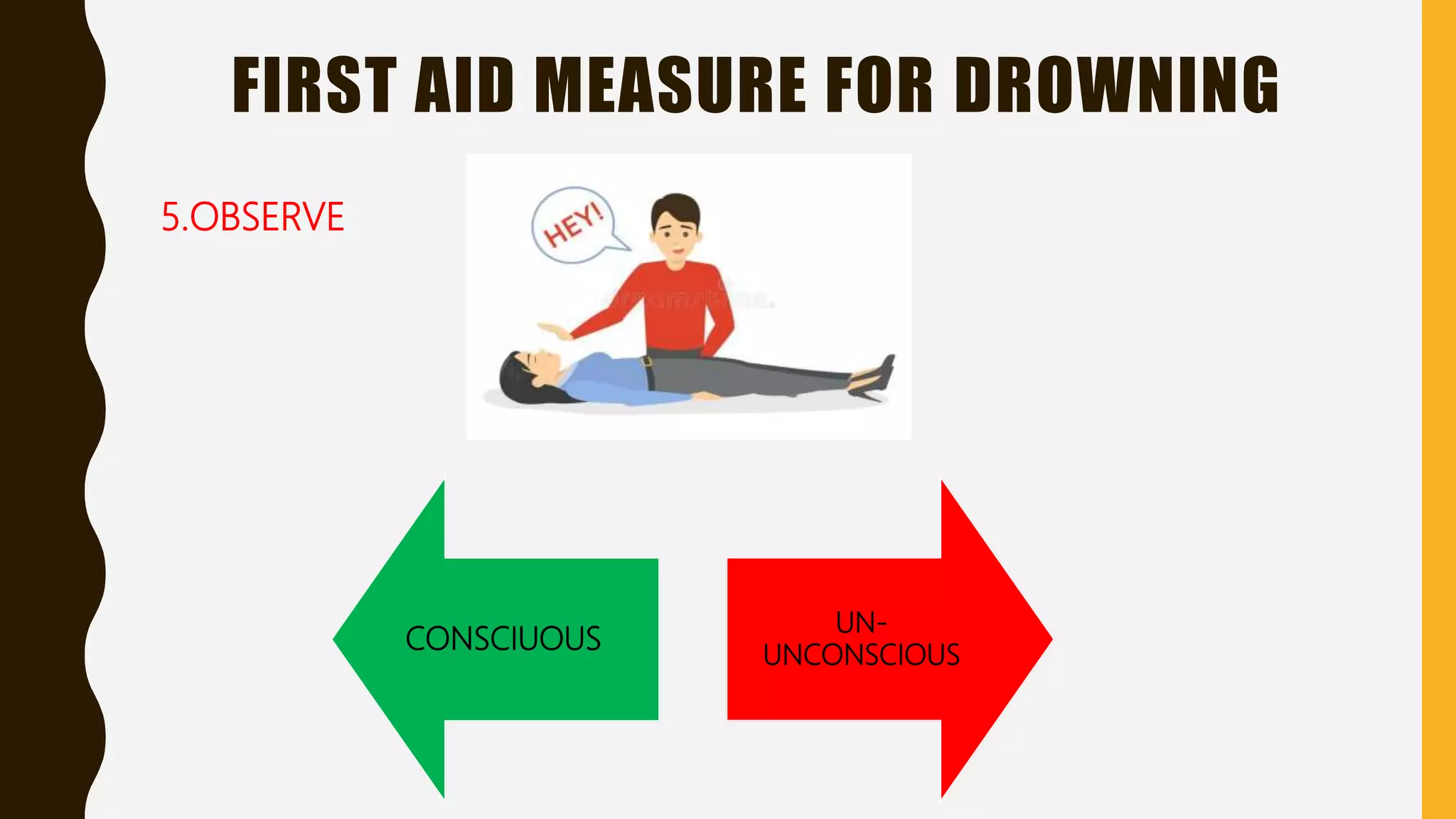 First aid for Drowning | PPTX