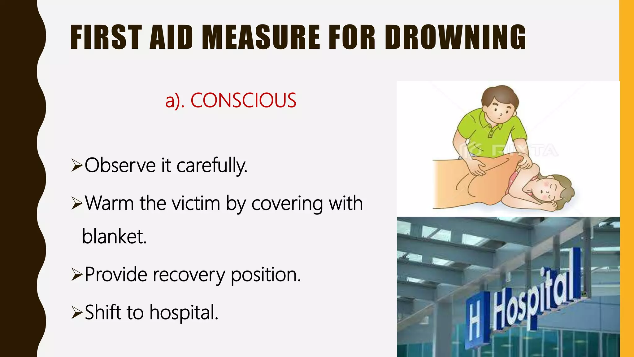 First aid for Drowning | PPTX