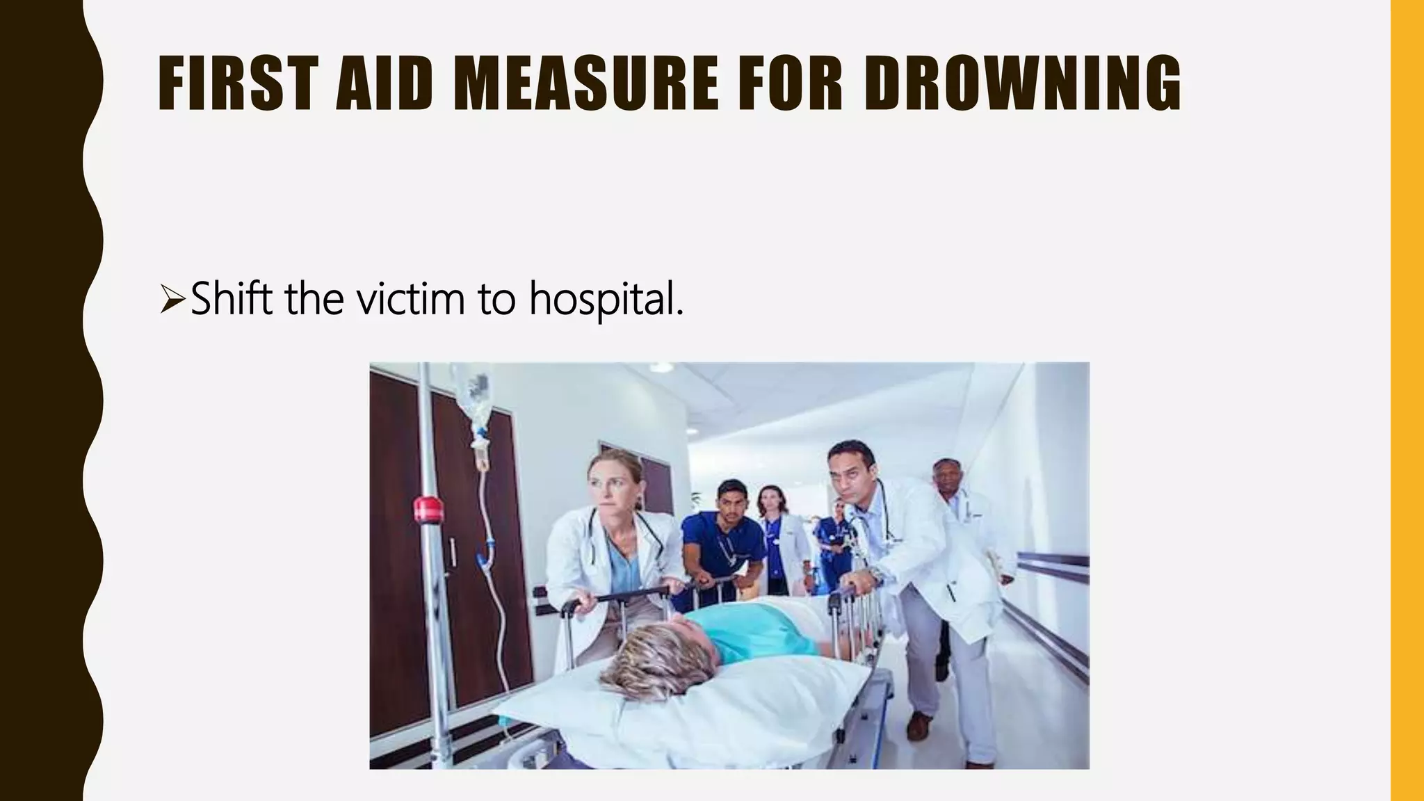 First aid for Drowning | PPTX
