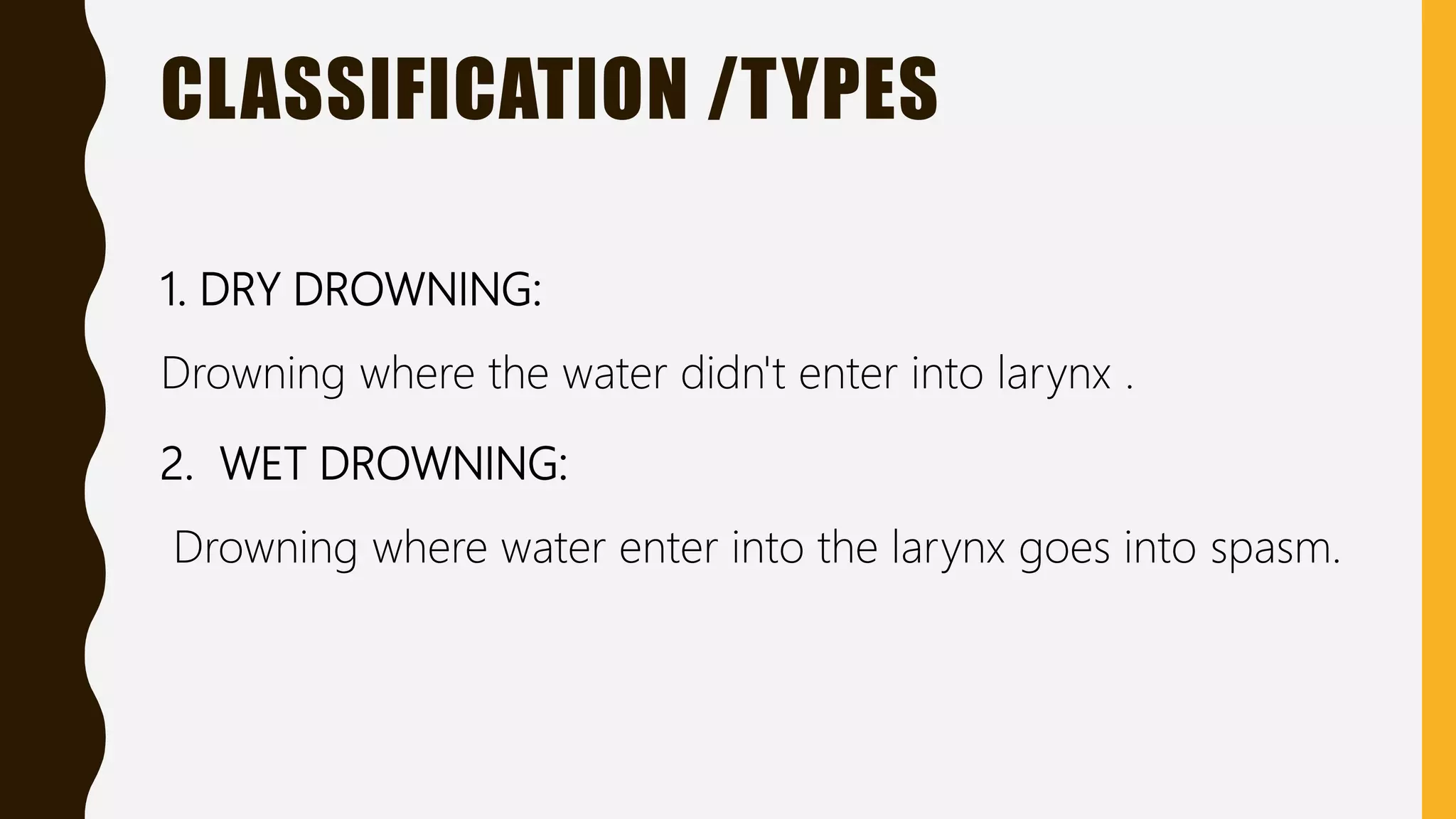 First aid for Drowning | PPTX