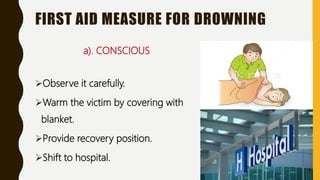 First aid for Drowning | PPTX