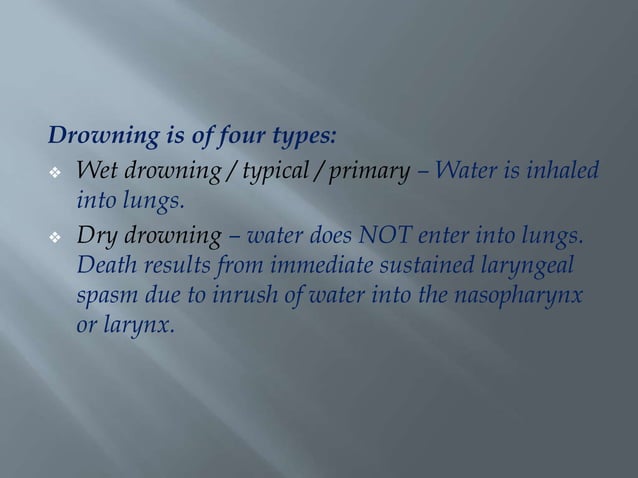Drowning Chapter from Forensic Medicine.pptx