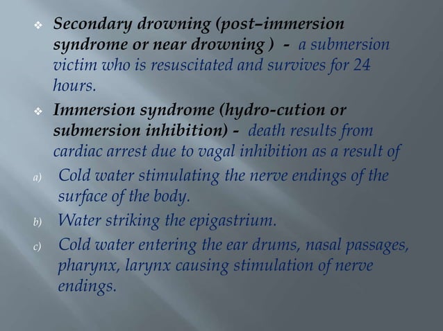Drowning Chapter from Forensic Medicine.pptx