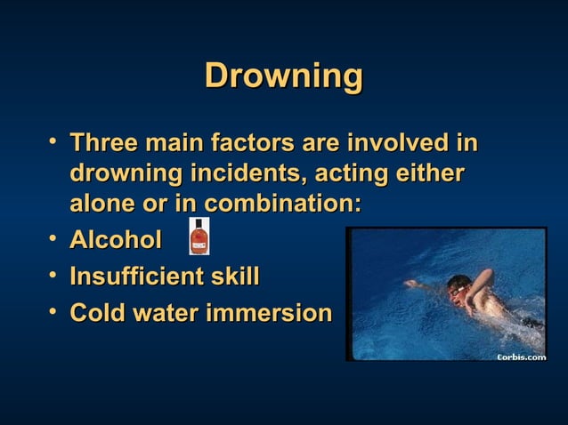 DROWNING RISK REDUCTION AND PREVENTION PPT | PPT