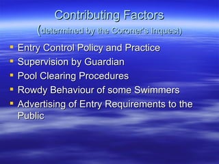Drowning Incident Analysis | PPT
